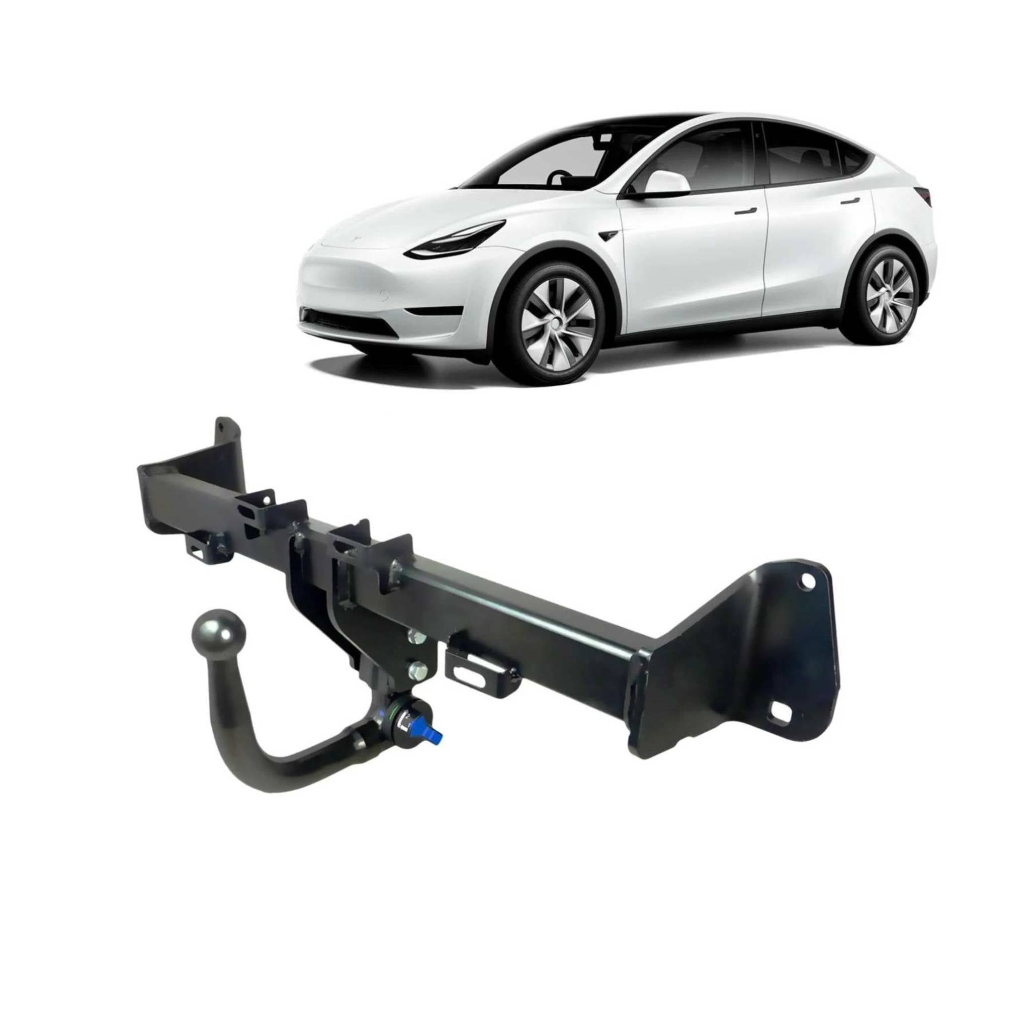 Brink Diagonally Detachable Towbar for Tesla Model Y (5YJY) (03/2019